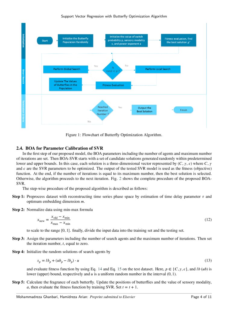 Forecasting Stock Market With Support Vector Regression And Butterfly Optimization Algorithm