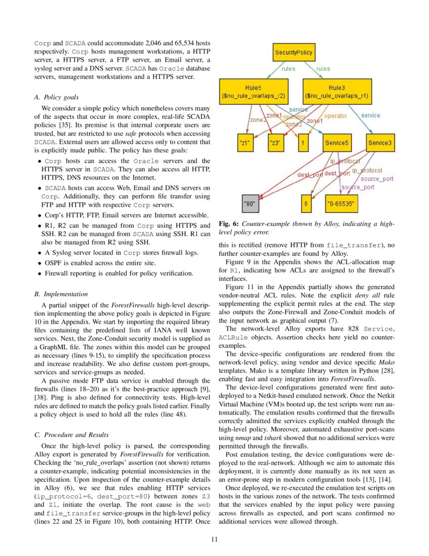 ForestFirewalls: Getting Firewall Configuration Right in Critical ...