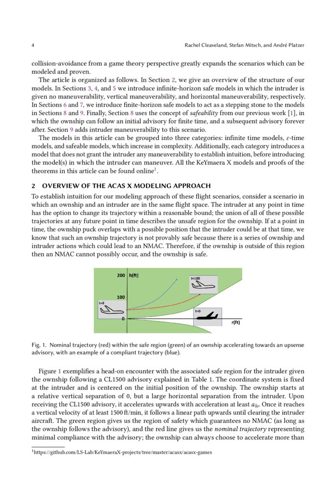 Formally Verified Next-Generation Airborne Collision Avoidance Games in ...