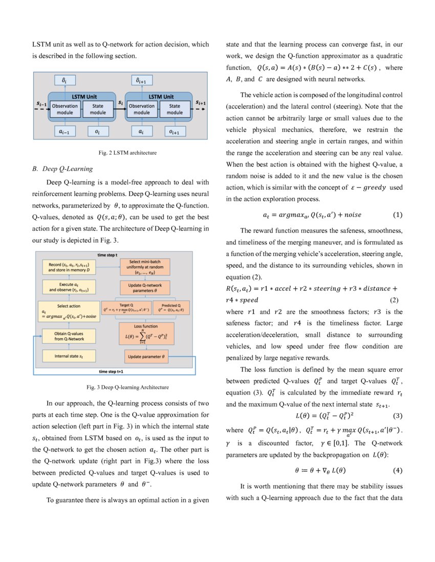 Formulation of Deep Reinforcement Learning Architecture Toward Autonomous Driving for On-Ramp ...
