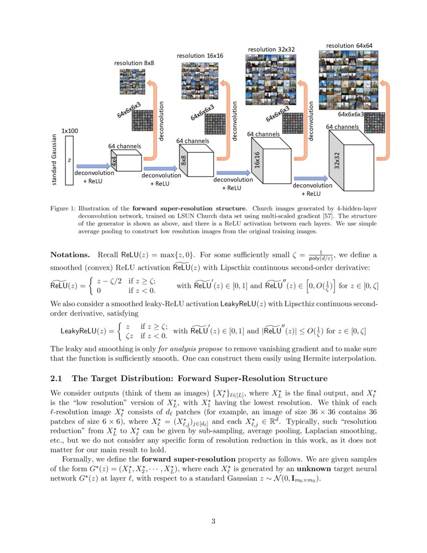 Forward Super-Resolution: How Can GANs Learn Hierarchical Generative Models for Real-World ...
