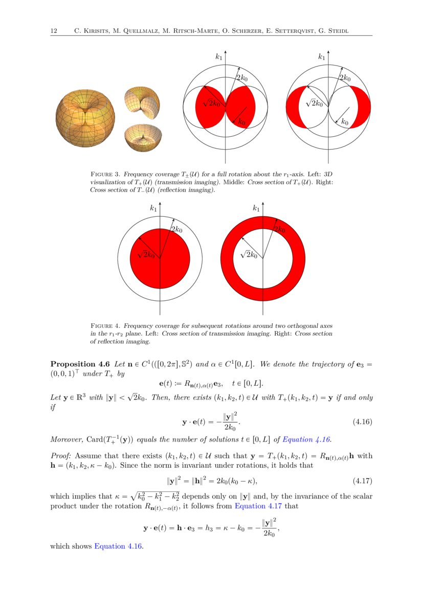 Fourier Reconstruction For Diffraction Tomography Of An Object Rotated