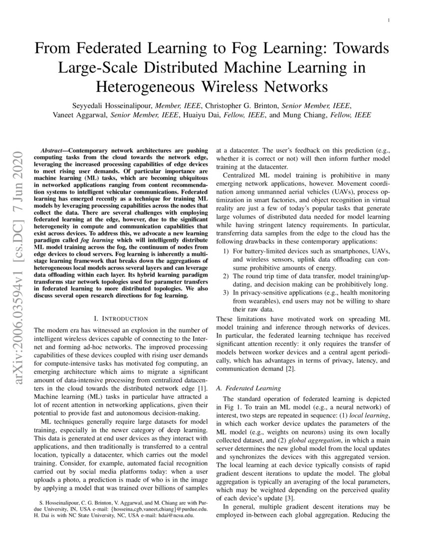 From Federated Learning to Fog Learning: Towards Large-Scale ...