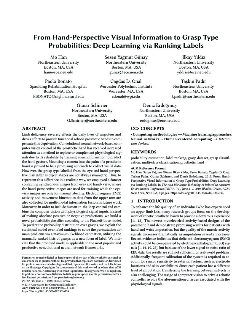 From Hand-Perspective Visual Information to Grasp Type Probabilities ...