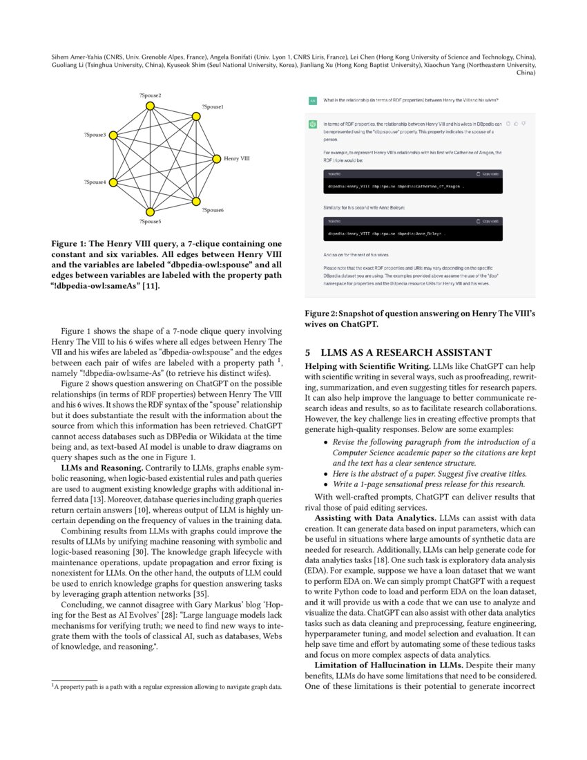 From Large Language Models To Databases And Back A Discussion On