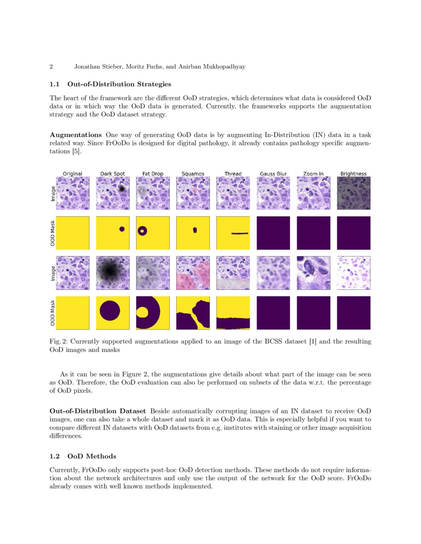 FrOoDo: Framework for Out-of-Distribution Detection | DeepAI