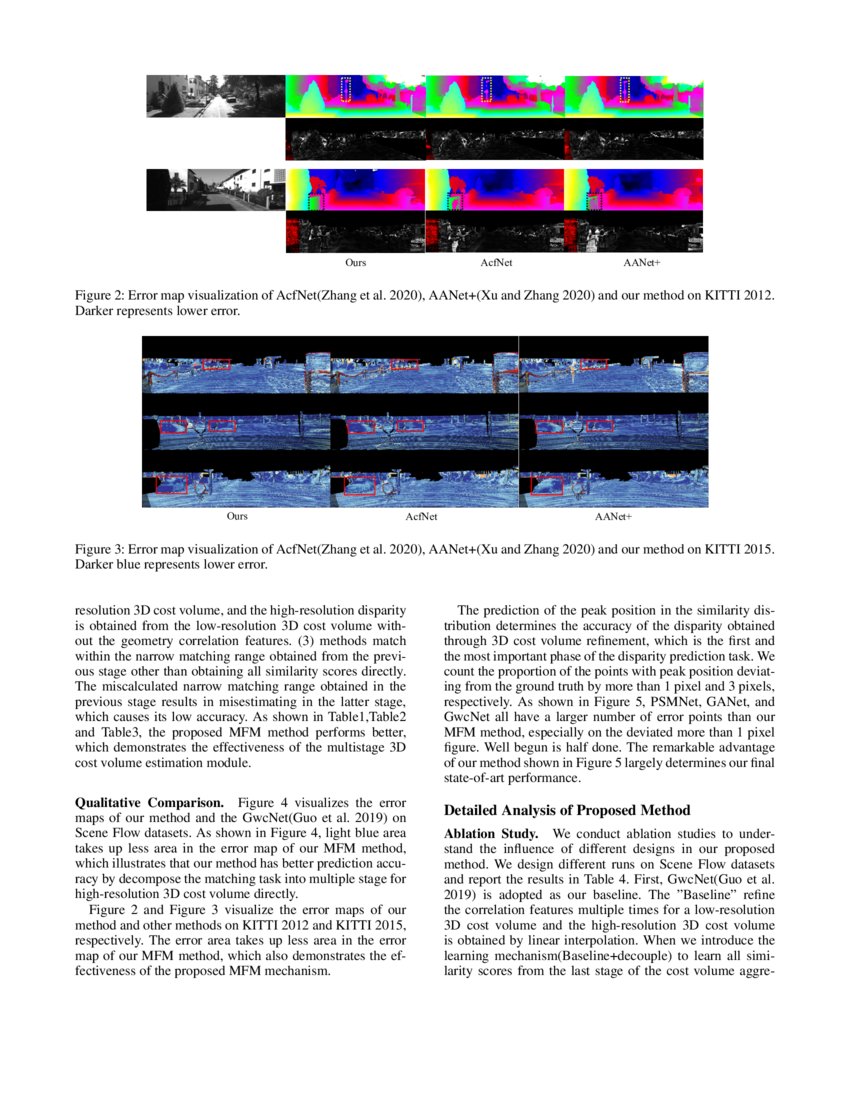 Full Matching on Low Resolution for Disparity Estimation | DeepAI