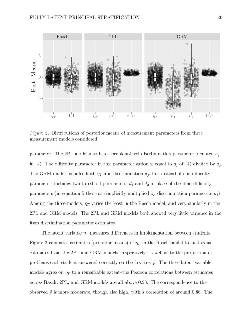 Fully Latent Principal Stratification With Measurement Models | DeepAI