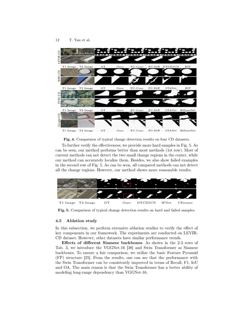 Fully Transformer Network for Change Detection of Remote Sensing Images | DeepAI