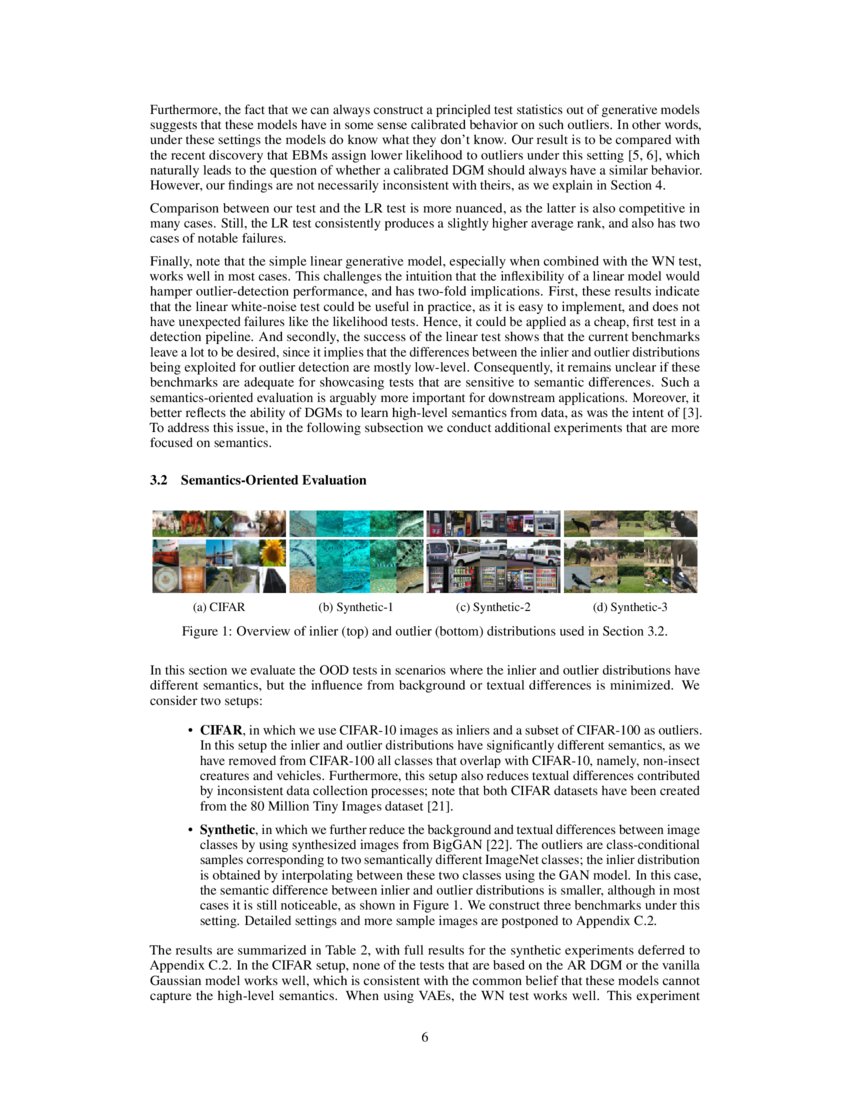Further Analysis Of Outlier Detection With Deep Generative Models Deepai