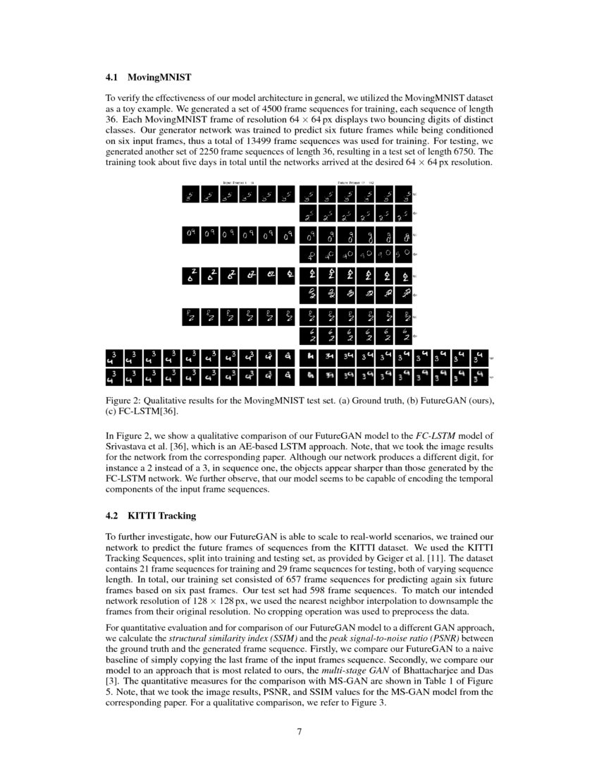 Futuregan Anticipating The Future Frames Of Video Sequences Using
