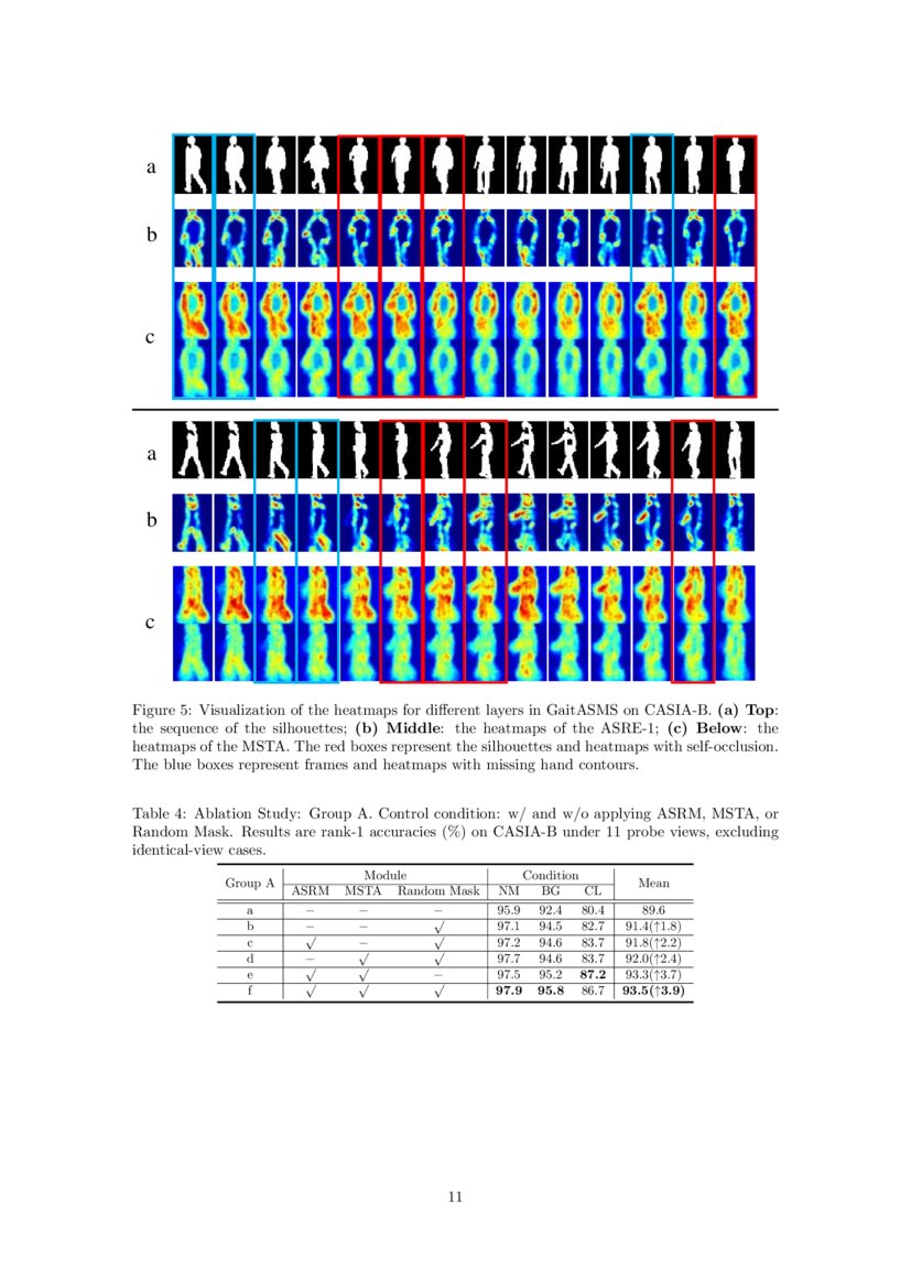 Gaitasms Gait Recognition By Adaptive Structured Spatial Representation And Multi Scale