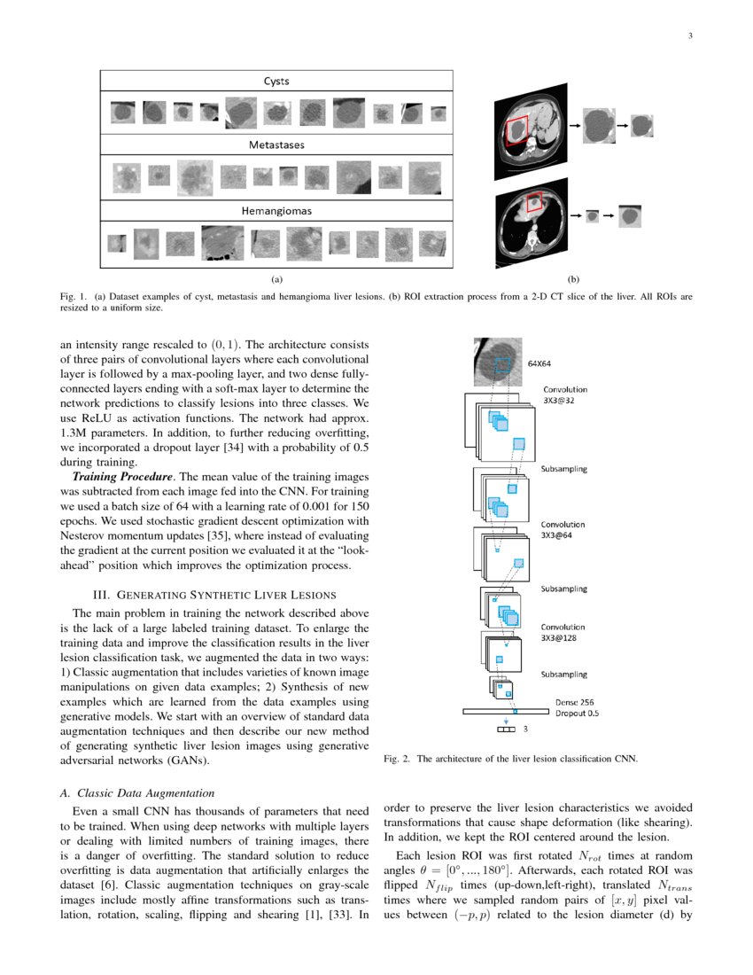 Gan Based Synthetic Medical Image Augmentation For Increased Cnn Performance In Liver Lesion