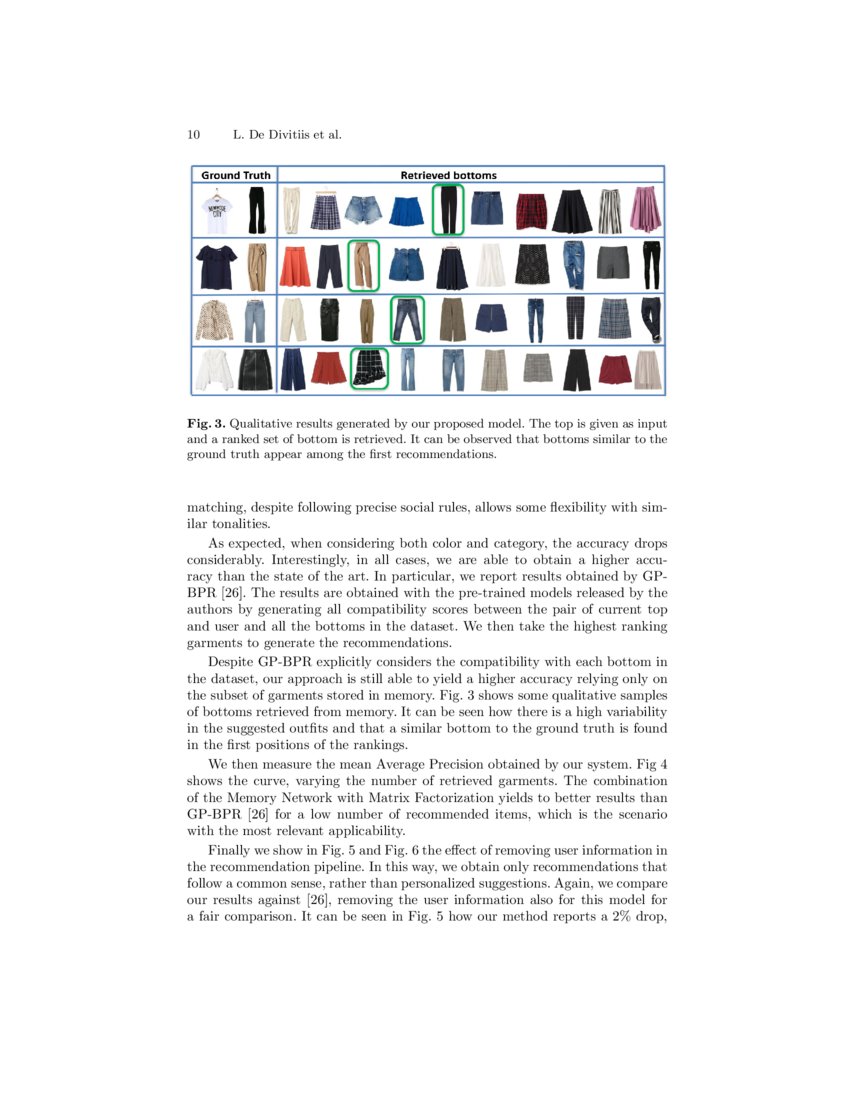 Garment Recommendation with Memory Augmented Neural Networks | DeepAI Garment Recommendation with Memory Augmented Neural Networks | DeepAI