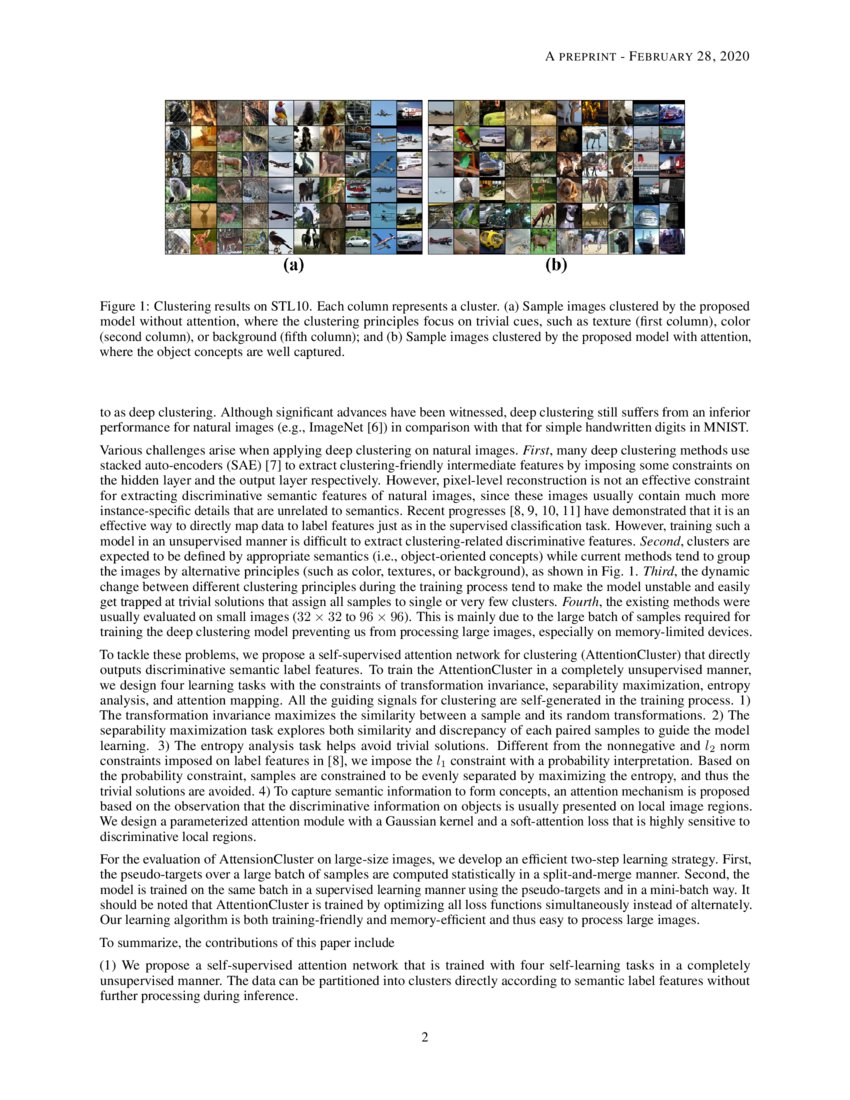 GATCluster: Self-Supervised Gaussian-Attention Network for Image Clustering | DeepAI