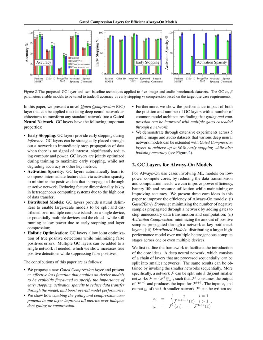 Gated Compression Layers for Efficient Always-On Models | DeepAI
