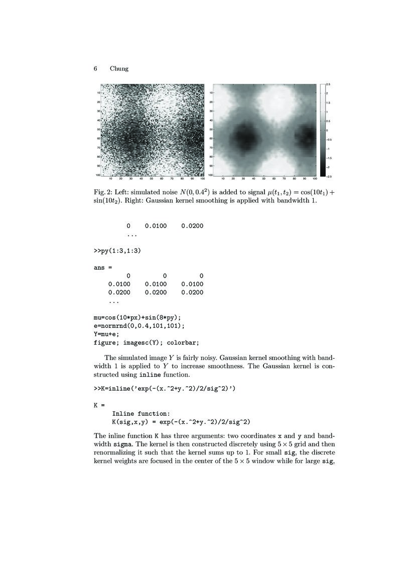Gaussian kernel smoothing | DeepAI