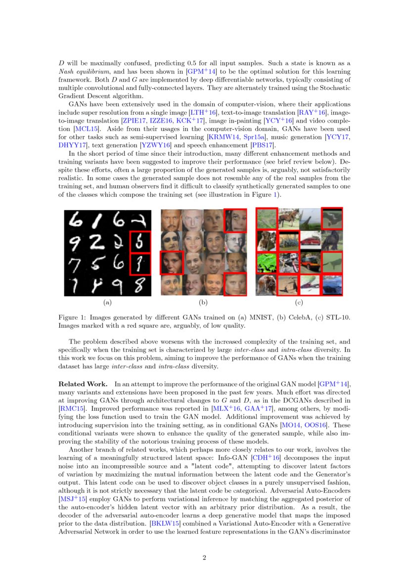 Gaussian Mixture Generative Adversarial Networks For Diverse Datasets And The Unsupervised