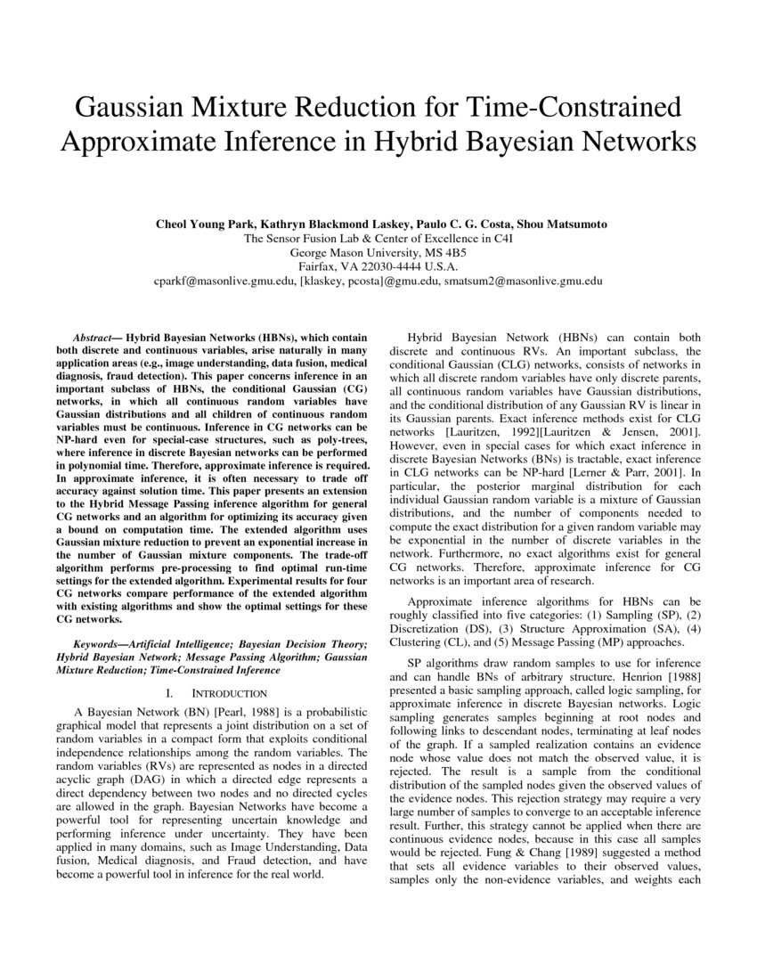 Gaussian Mixture Reduction For Time Constrained Approximate Inference