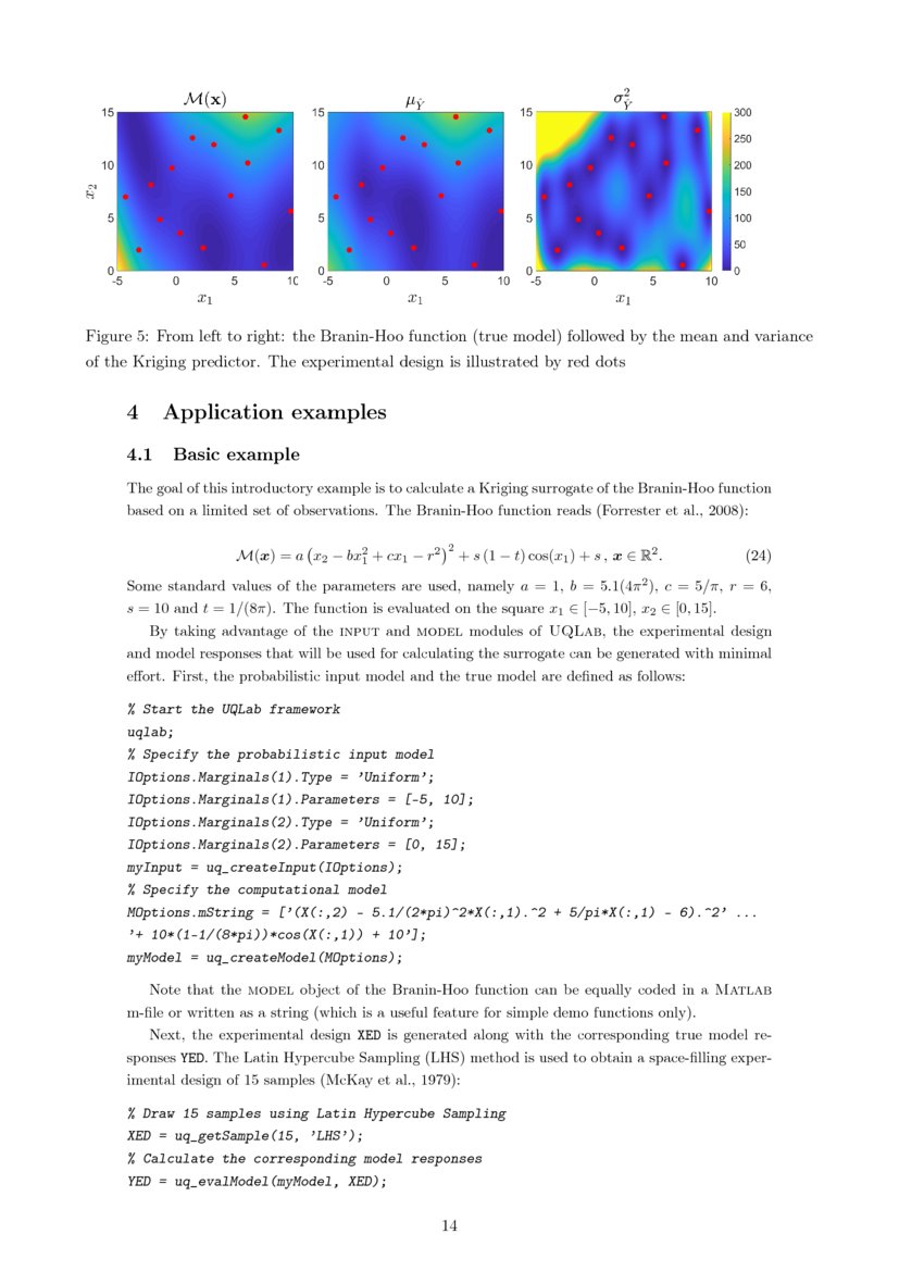 Gaussian process modelling using UQLab | DeepAI
