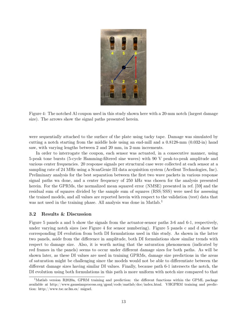 Gaussian Process Regression for Active Sensing Probabilistic Structural Health Monitoring ...