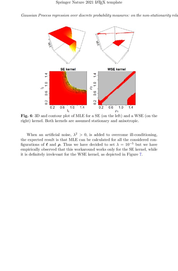 Gaussian Process regression over discrete probability measures: on the ... Gaussian Process regression over discrete probability measures: on the ...