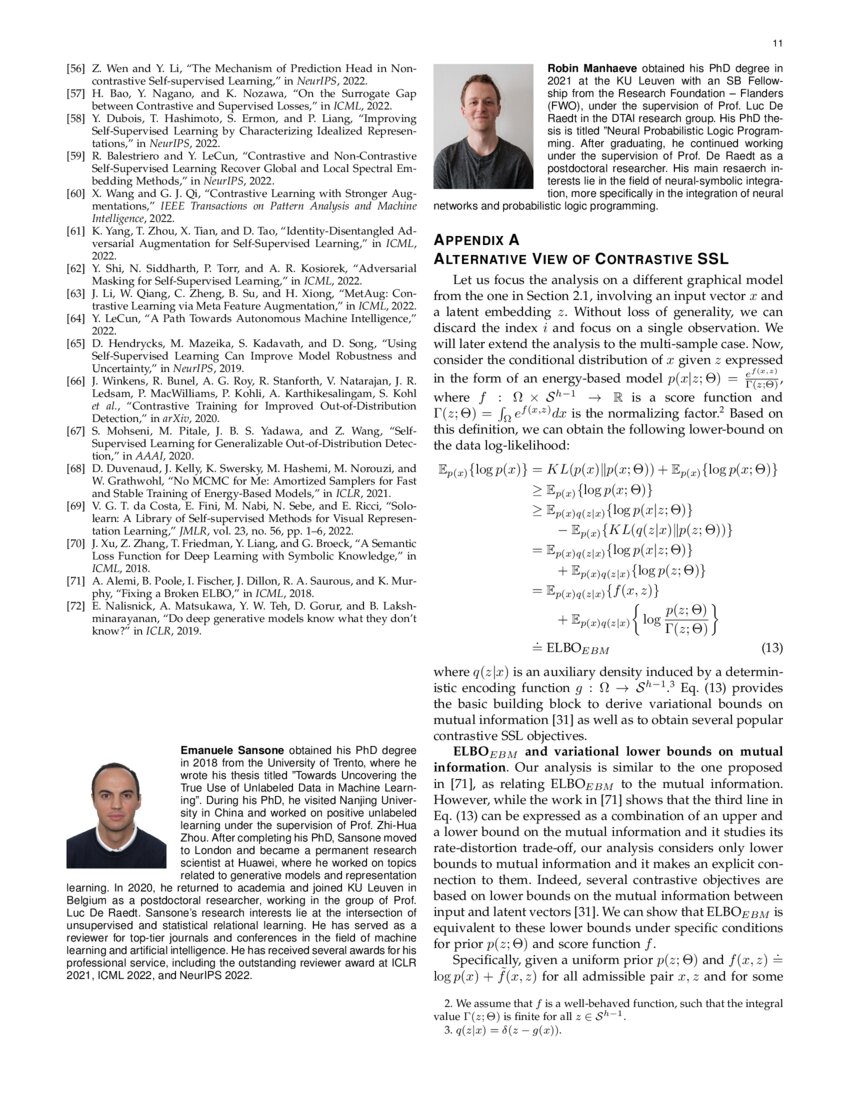 GEDI: GEnerative and DIscriminative Training for Self-Supervised Learning | DeepAI