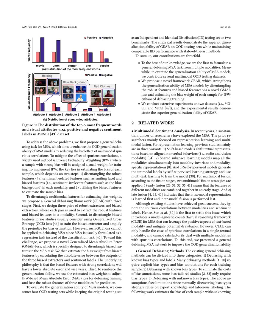 General Debiasing for Multimodal Sentiment Analysis | DeepAI