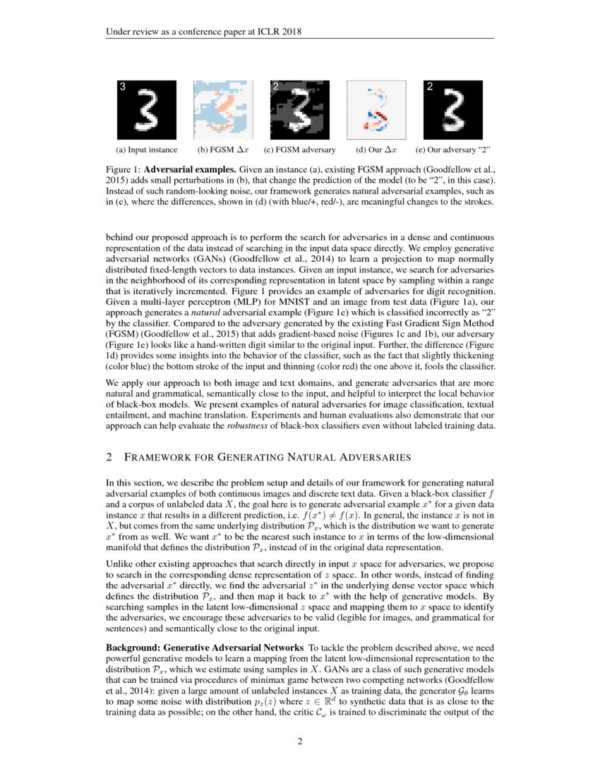 Generating Natural Adversarial Examples | DeepAI