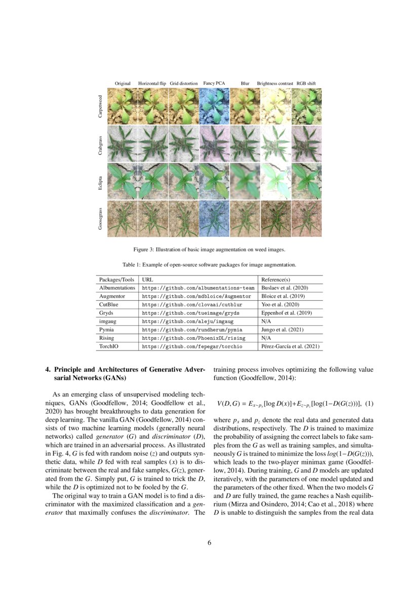 Generative Adversarial Networks For Image Augmentation In Agriculture A Systematic Review Deepai