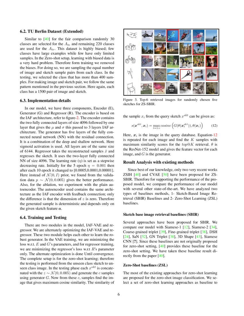 Generative Model for Zero-Shot Sketch-Based Image Retrieval | DeepAI