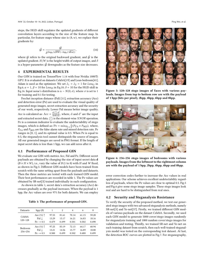 Generative Steganography Network Deepai