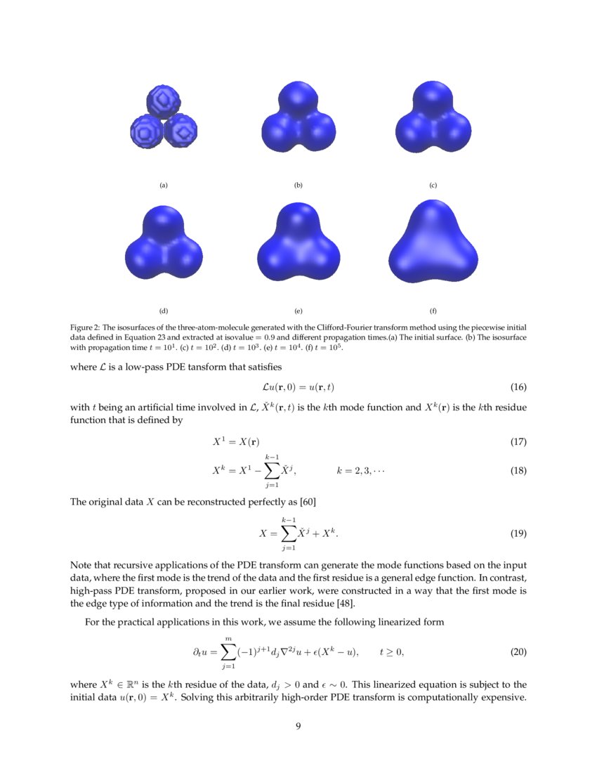 Geometric algebra generation of molecular surfaces | DeepAI