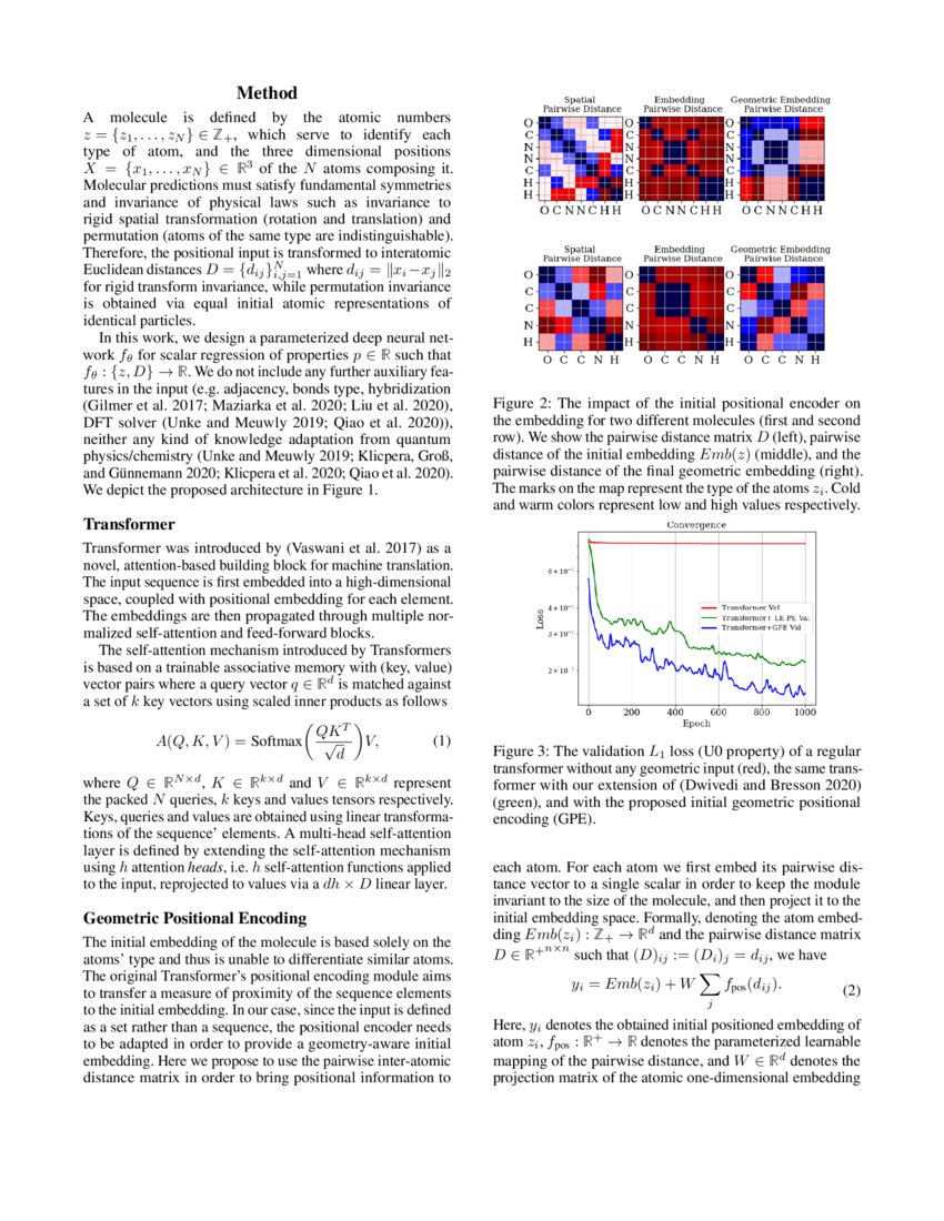 Geometric Transformer for End-to-End Molecule Properties Prediction | DeepAI
