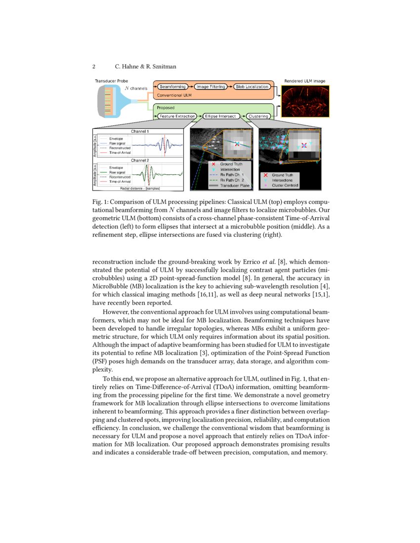Geometric Ultrasound Localization Microscopy Deepai