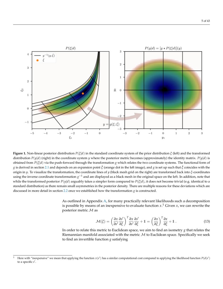 Geometric variational inference | DeepAI