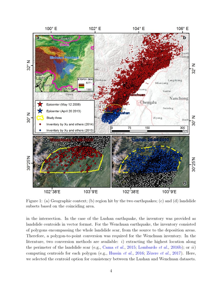 Geostatistical modeling to capture seismic-shaking patterns from ...