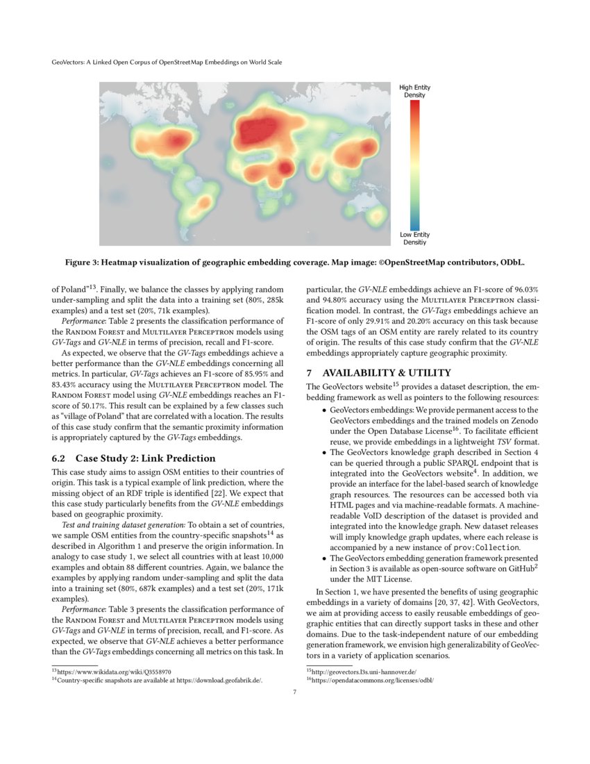 GeoVectors: A Linked Open Corpus of OpenStreetMap Embeddings on World Scale | DeepAI