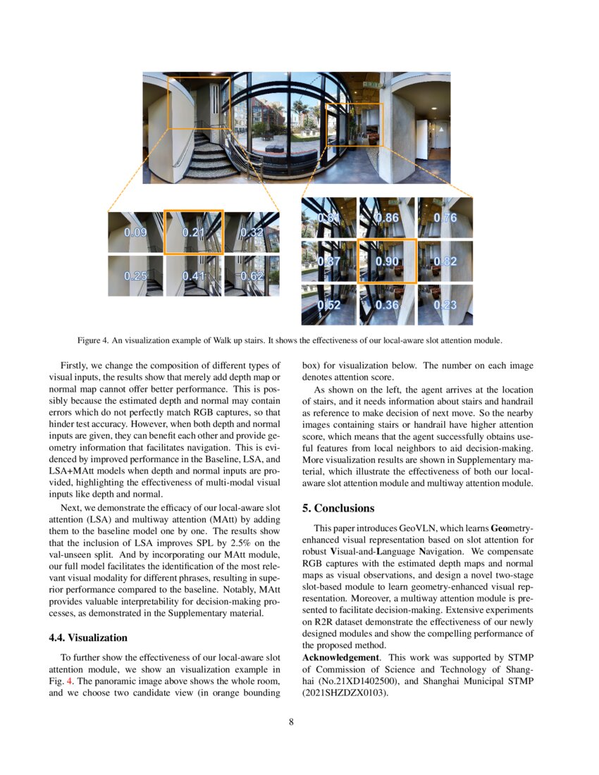 GeoVLN: Learning Geometry-Enhanced Visual Representation with Slot ...