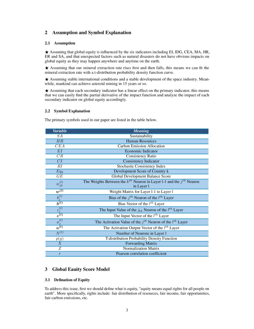 Ges Model Combining Pearson Correlation Coefficient Analysis With