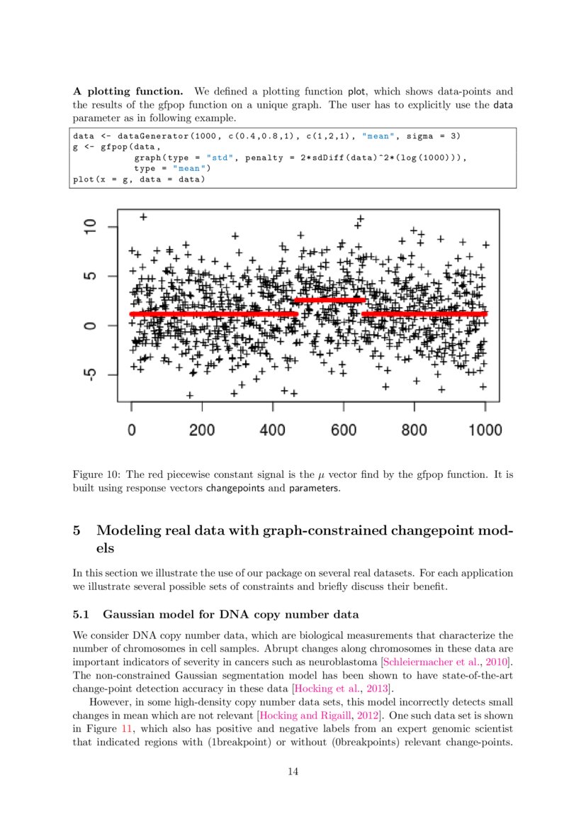 gfpop: an R Package for Univariate Graph-Constrained Change-point ... gfpop: an R Package for Univariate Graph-Constrained Change-point ...