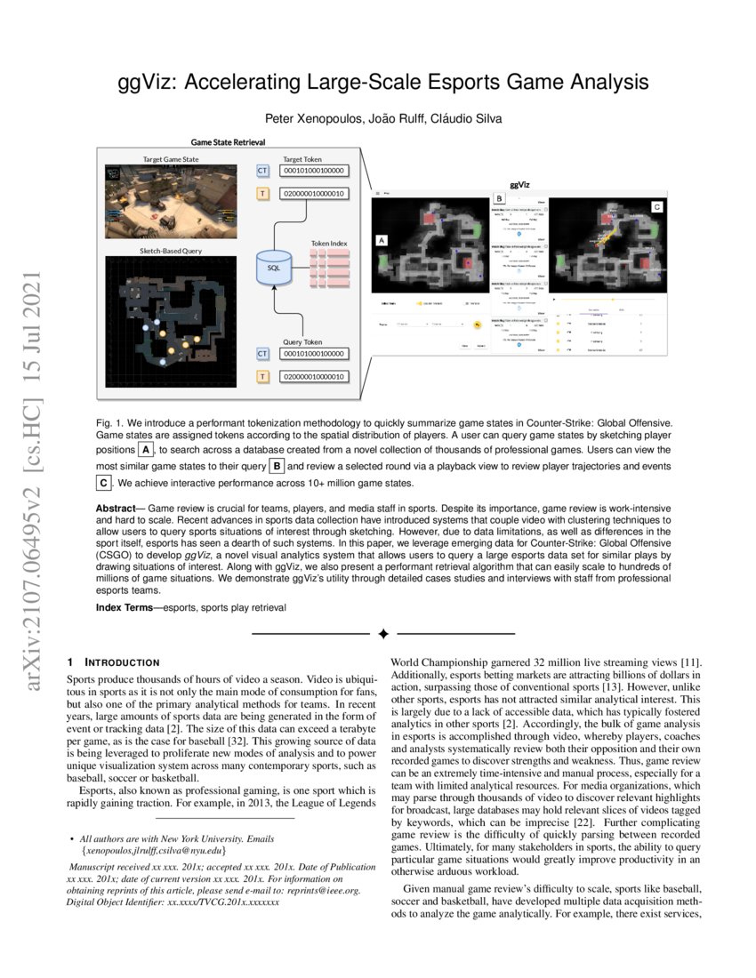 GgViz: Accelerating Large-Scale Esports Game Analysis | DeepAI