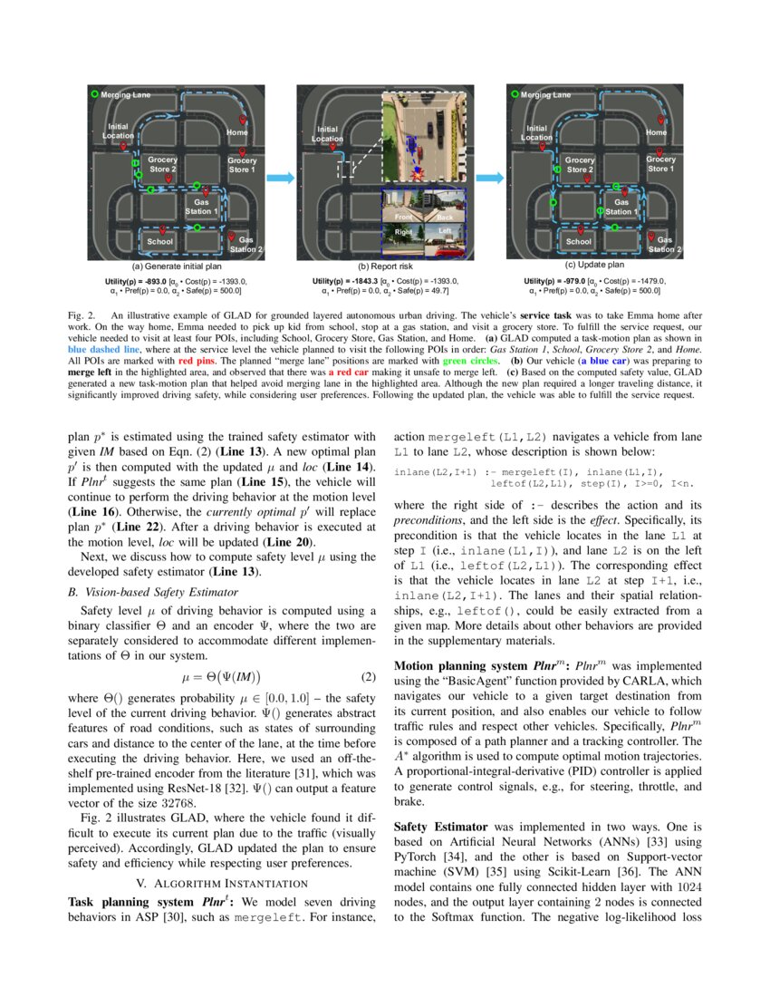 GLAD: Grounded Layered Autonomous Driving for Complex Service Tasks | DeepAI