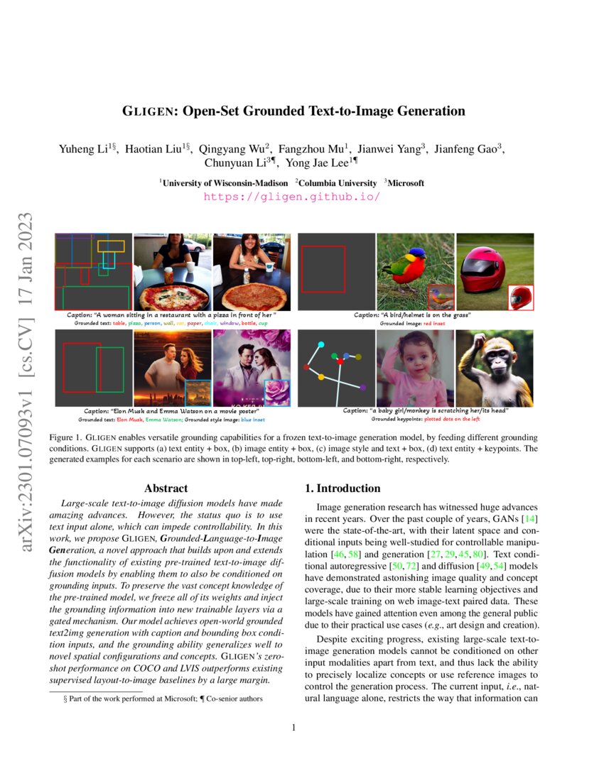 Gligen Open Set Grounded Text To Image Generation Deepai