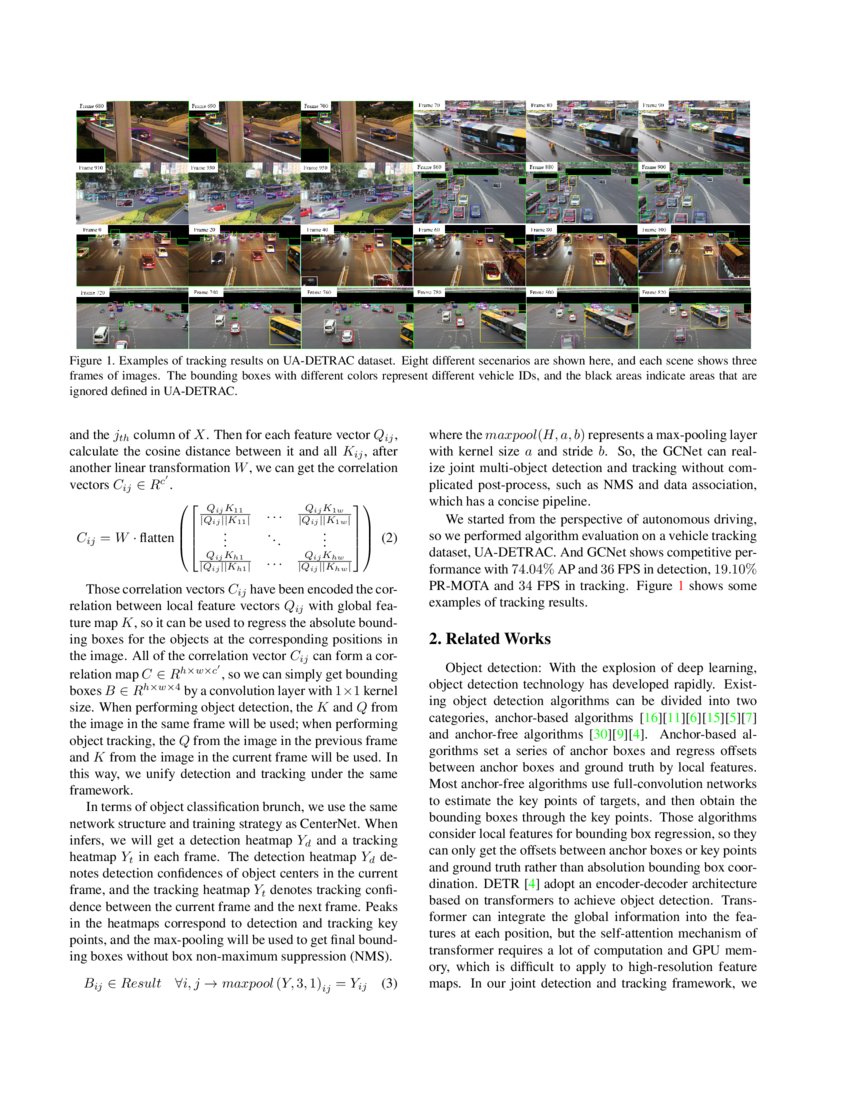 Global Correlation Network End To End Joint Multi Object Detection And Tracking Deepai