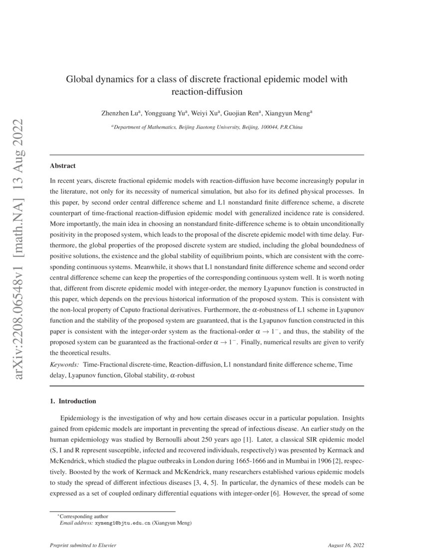 Global Dynamics For A Class Of Discrete Fractional Epidemic Model With