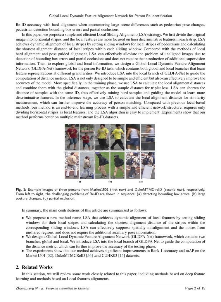 Global-Local Dynamic Feature Alignment Network for Person Re-Identification | DeepAI