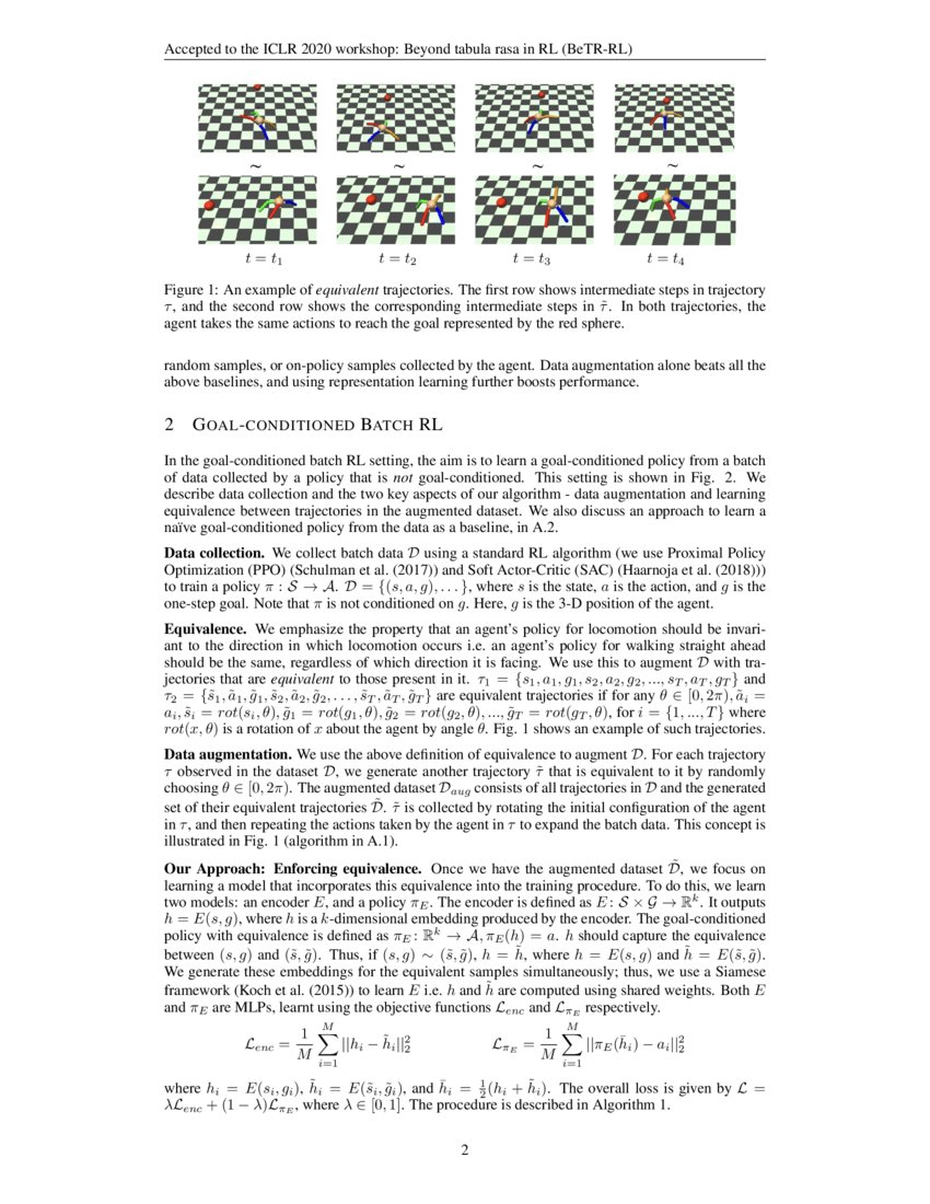 Goal-conditioned Batch Reinforcement Learning for Rotation Invariant Locomotion | DeepAI