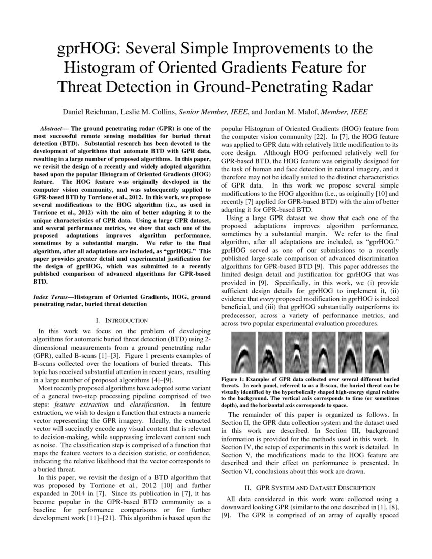 gprHOG: Several Simple Improvements to the Histogram of Oriented Gradients Feature for Threat ...