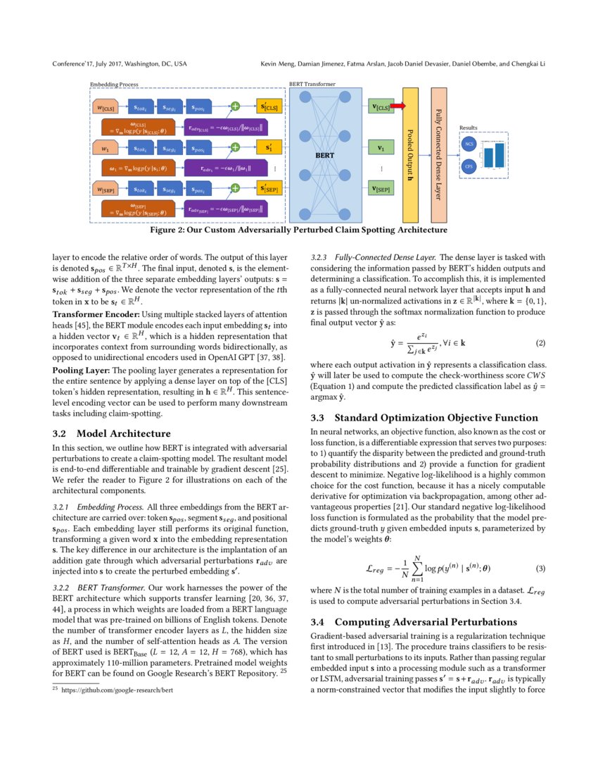 Gradient Based Adversarial Training On Transformer Networks For